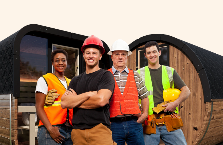 How Saunas Support Construction Workers in Physical Recovery