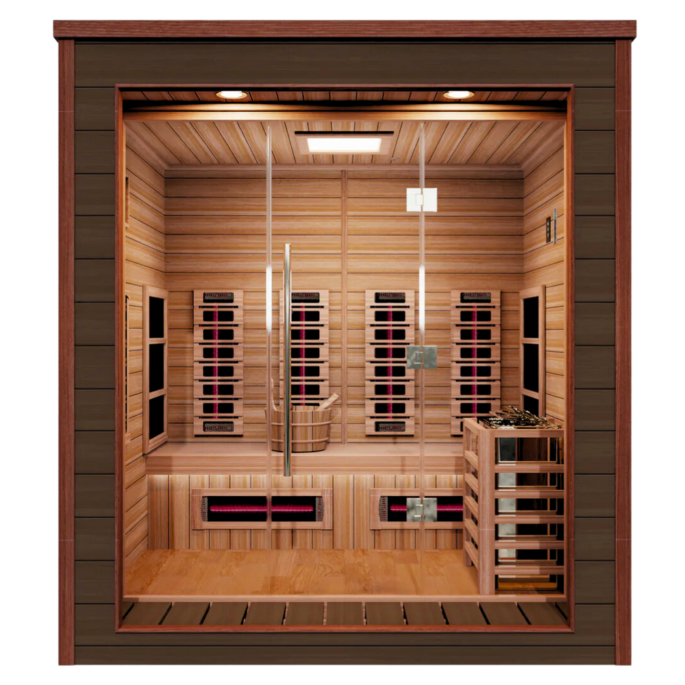 Outdoor Hybrid Saunas: Versatile Relaxation Solutions