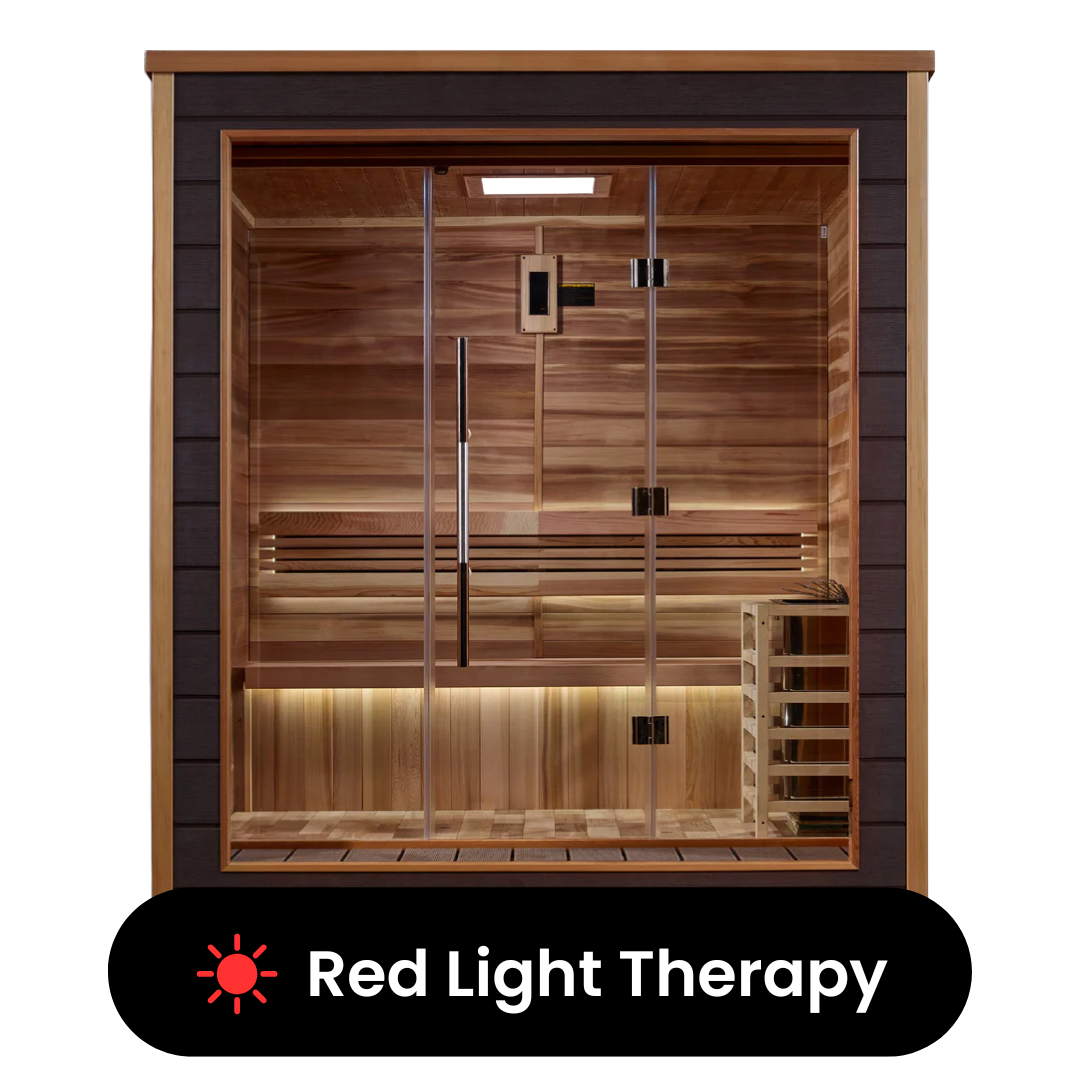 Revive II Traditional Indoor/Outdoor Sauna - 3 Person